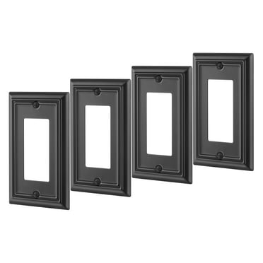 Ebros Set of 6 Rustic Black Bear By Twigs Double Outlet Wall Light ...