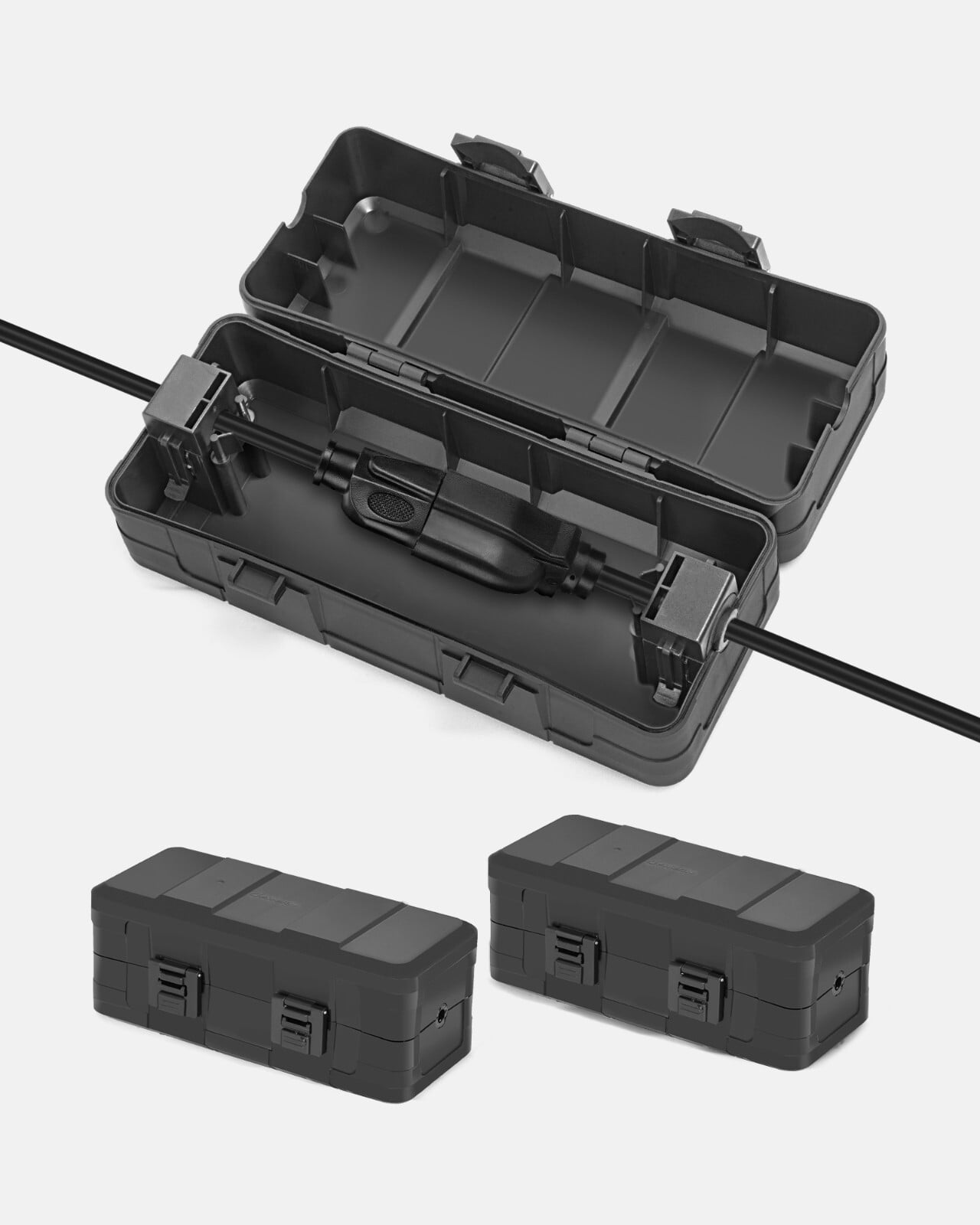 DEWENWILS Outdoor Extension Cord Cover, 3 Packs Weatherproof Connection ...