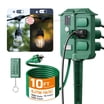 Tork Spring-Wound Timer, Long Dial, Auto Shut, Part Stop, Range 0 to 12 ...