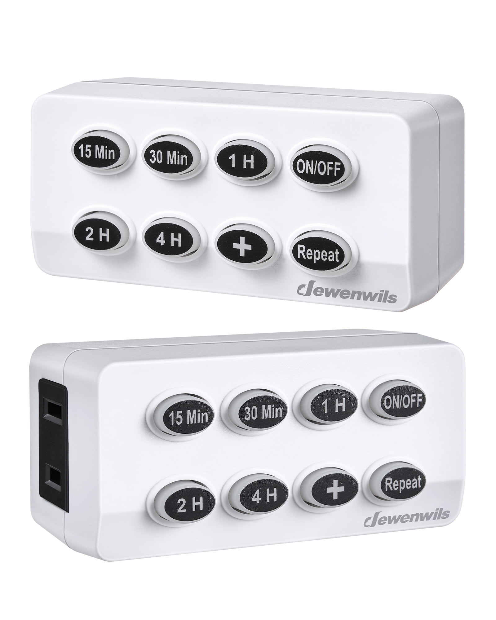 DEWENWILS Programmable In-Wall Digital Timer Switch, 16-On/Off Programs ...