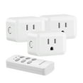 DEWENWILS Indoor Wireless Remote Control Outlet, Electric Lamp Plugin ...