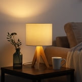 NAUTICALMART Classical Designer Chrome Finish Tripod Table LAMP Stand ...