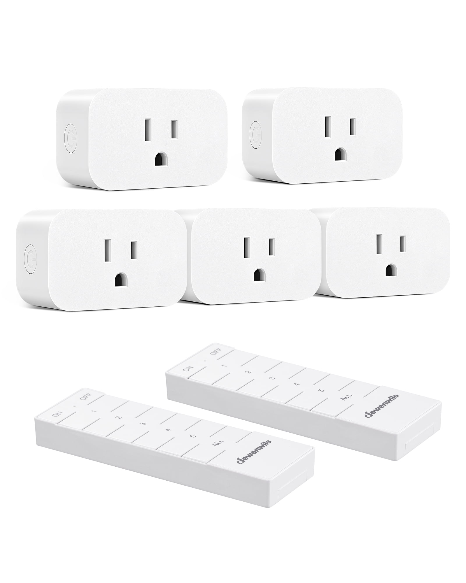 DEWENWILS Wireless Remote Control Outlet, Programmable Indoor ...