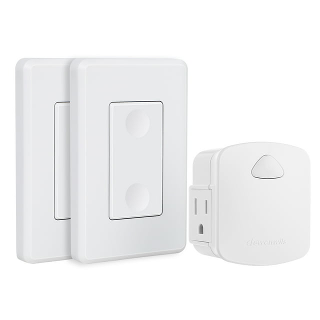 DEWENWILS Indoor Wireless Remote Control Outlet Switch, Electrical Plug ...