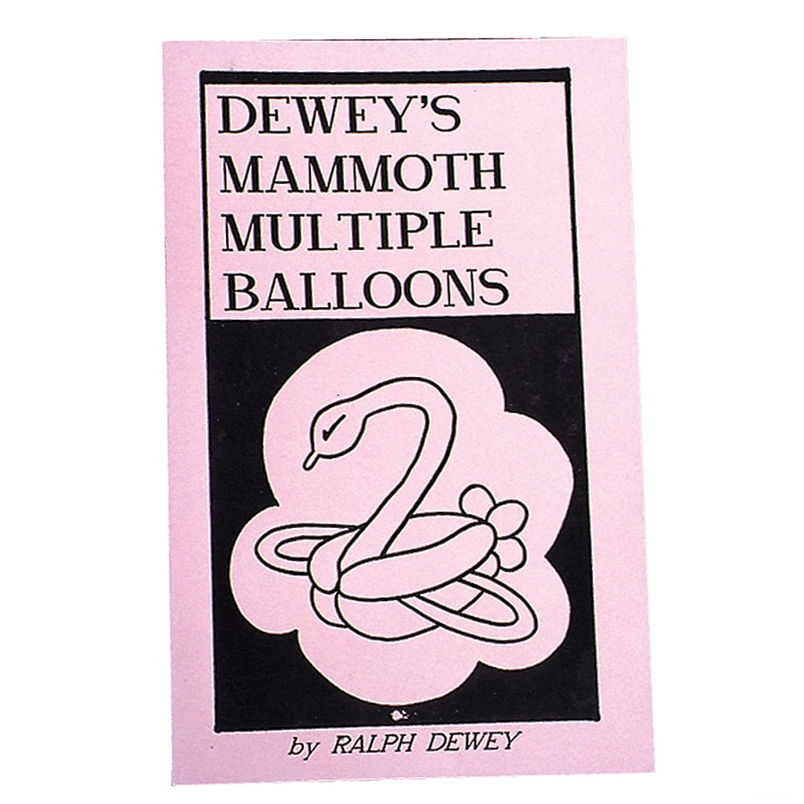 Morris Costumes RB69 Deweys Mammoth Multi Balloon - Walmart.com
