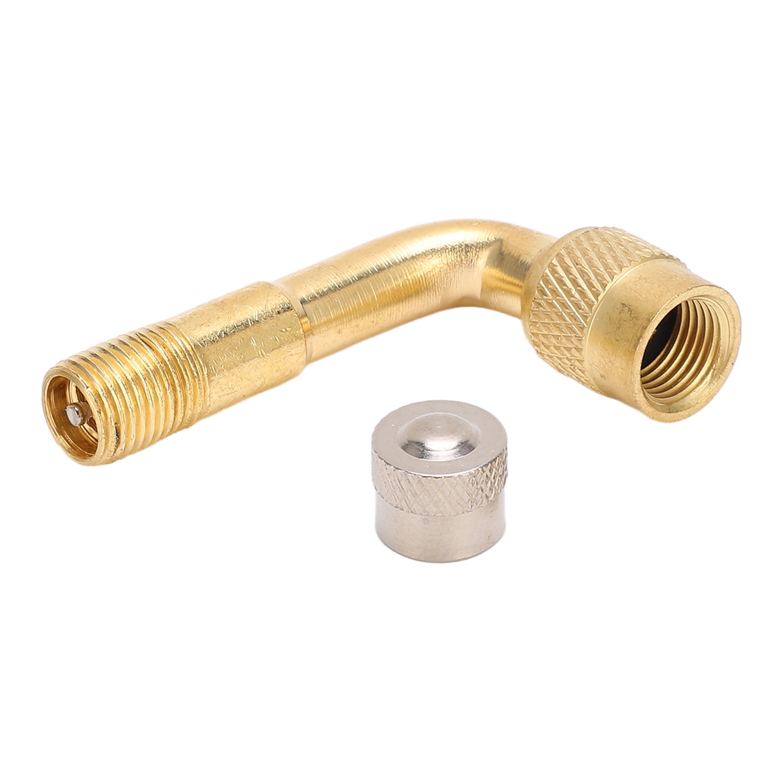DEWIN 90 Degree Bend Tyre Valve Extension Brass Air Tyre Extension ...