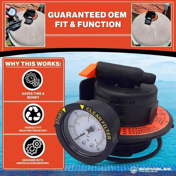 DEX2420MAR2 Manual Air Relief Assembly, 2420MAR2 Air Relief Valve ...