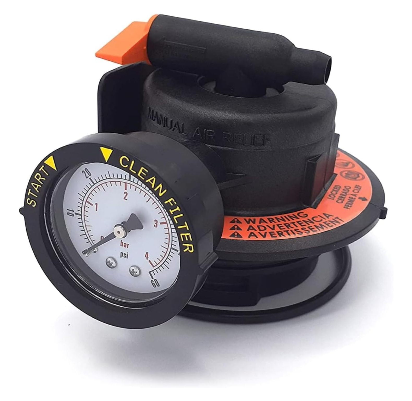 DEX2420MAR2 Manual Air Relief Assembly - Compatible with Hayward DE and ...