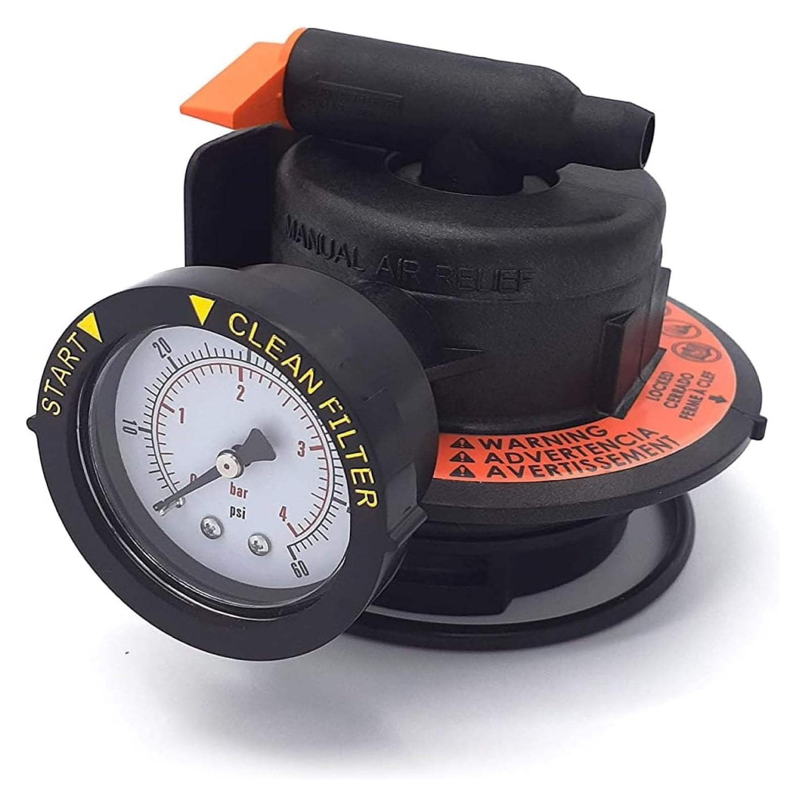 DEX2420MAR2 Manual Air Relief Assembly - Compatible with Hayward DE and ...