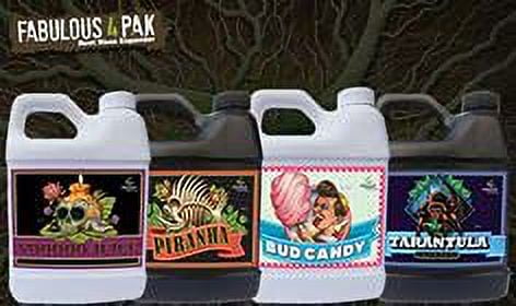Dex4 Advanced Nutrient Fabulous Set, 250ml Voodoo Juice, Piranha ...