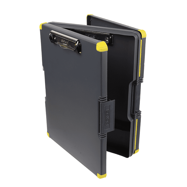 DEXAS Dual Sided Clipcase® Storage Clipboard in Yellow, Model 4517-803 ...