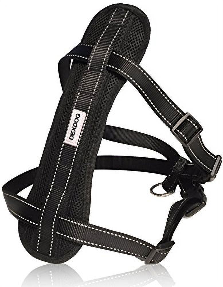 DEXDOG Chest Plate Harness with Adjustable Straps, Reflective, Padded ...