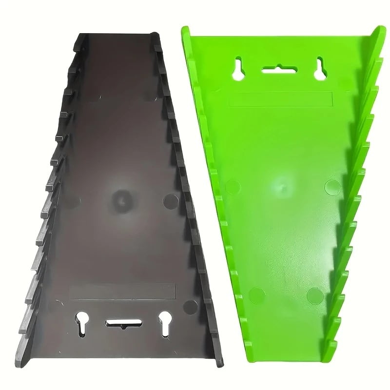 DEXIMRO 2-Pack Magnetic Wrench Organizer, 24-Slot Premium Wrench Rack ...