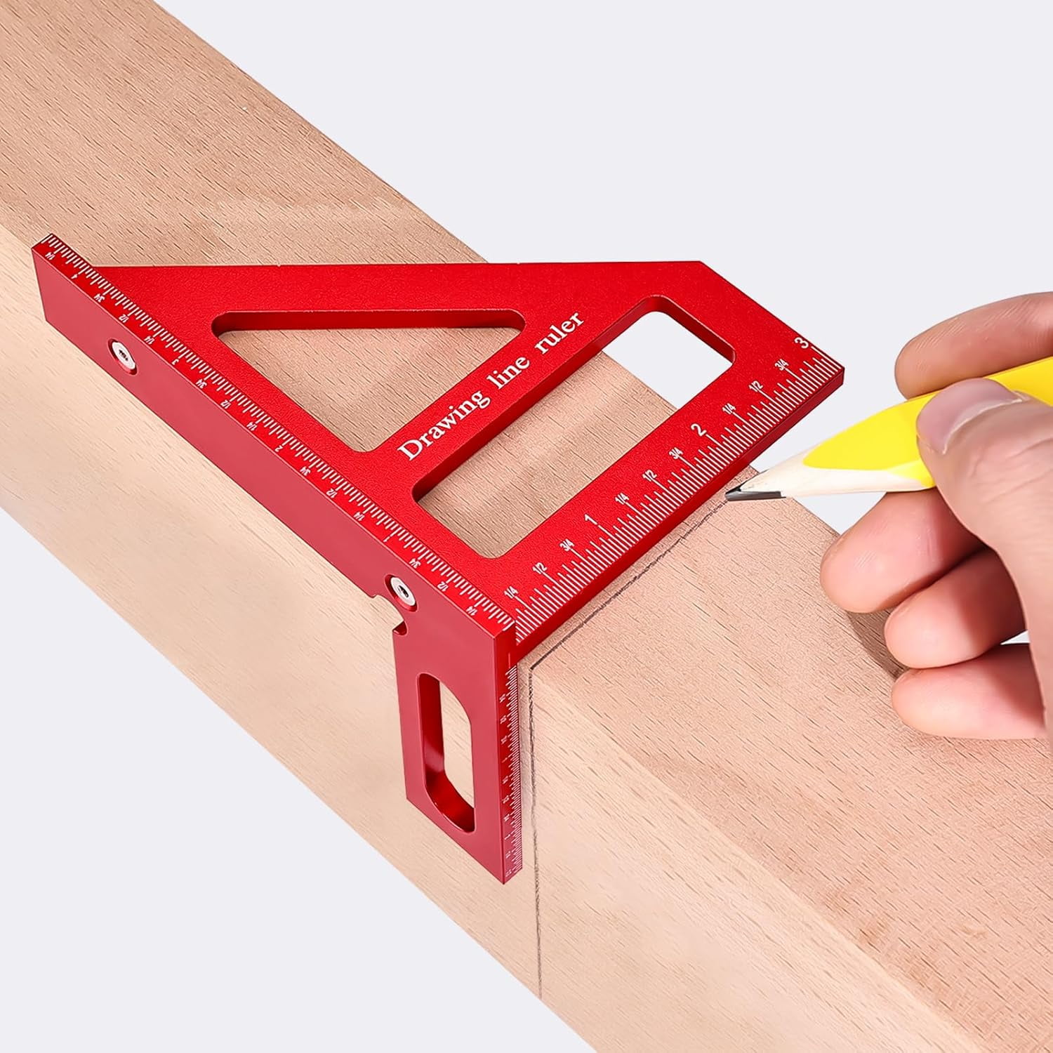 DEXIMRO Mini 3D Multi-Angle Measuring Square Ruler, WT102C High ...