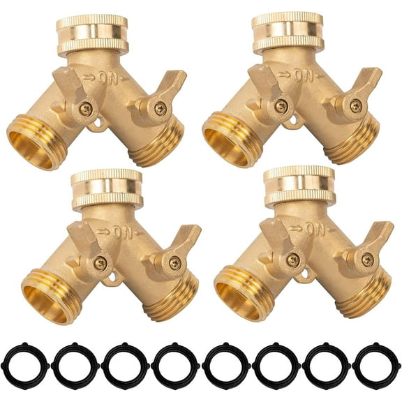 ZHANYU-2pcs PVC Garden Hose Adapters, Male 1.5" NPT x 3/4" GHT PVC Male ...