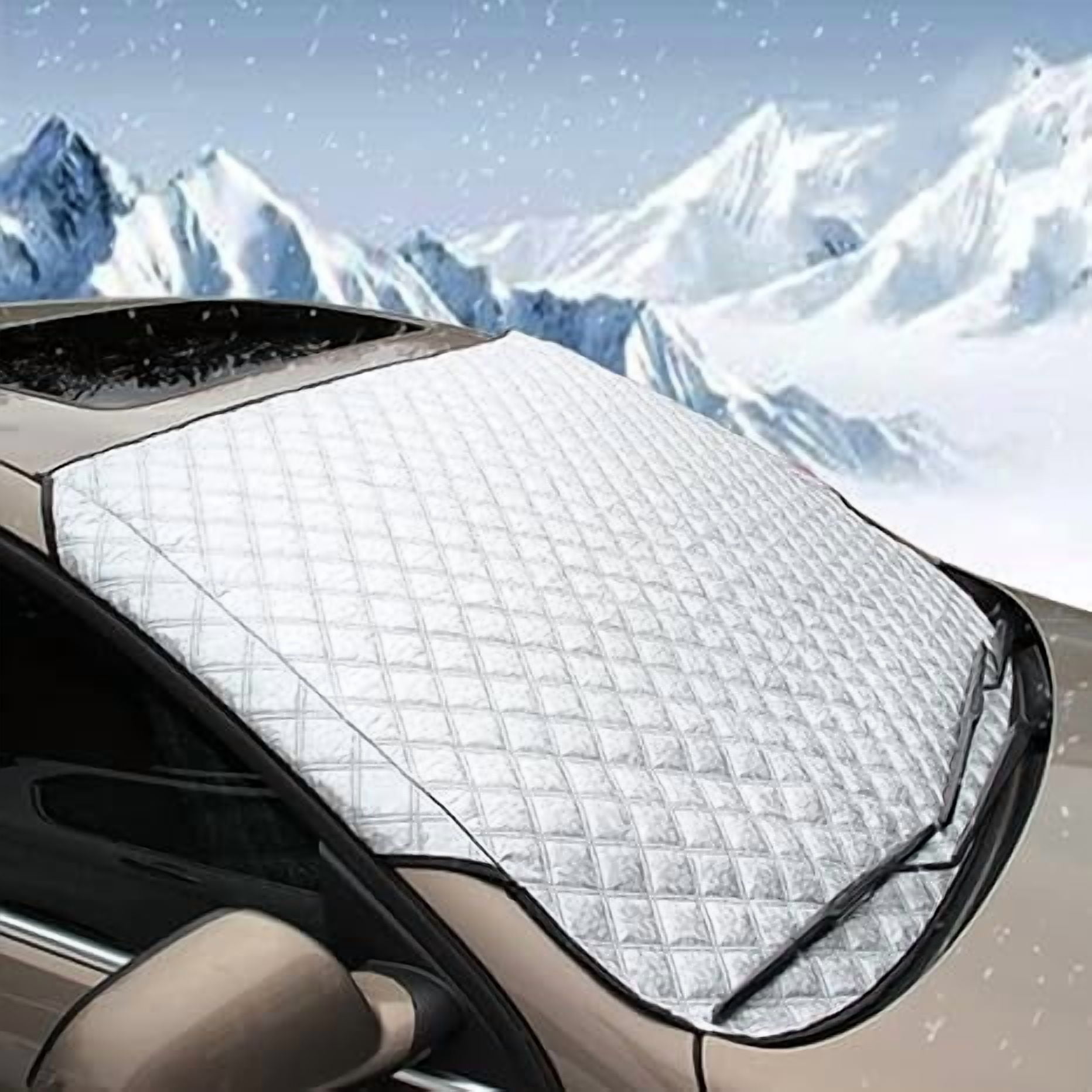 DEXIMRO Car Windshield Cover, Heavy Duty Ultra Thick Protective ...