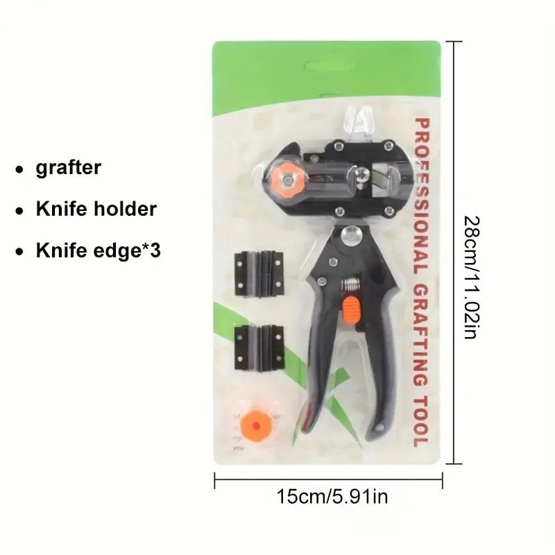 DEXIMRO Garden Grafting Tool, Multifunctional Pruning Scissors Kit, U ...