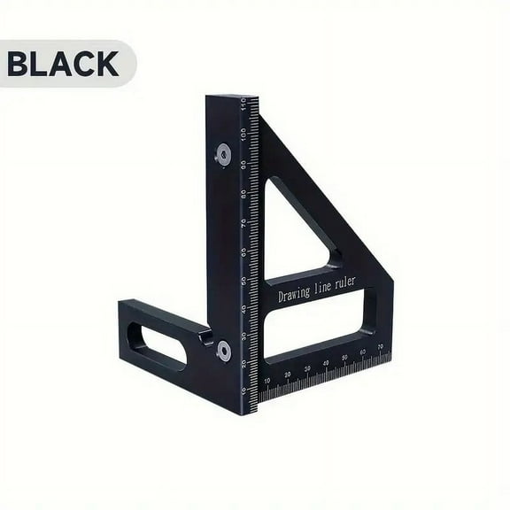 Leatfisat 3D Multi Angle Measuring Ruler, 45/90 Degree Carpenter Square ...