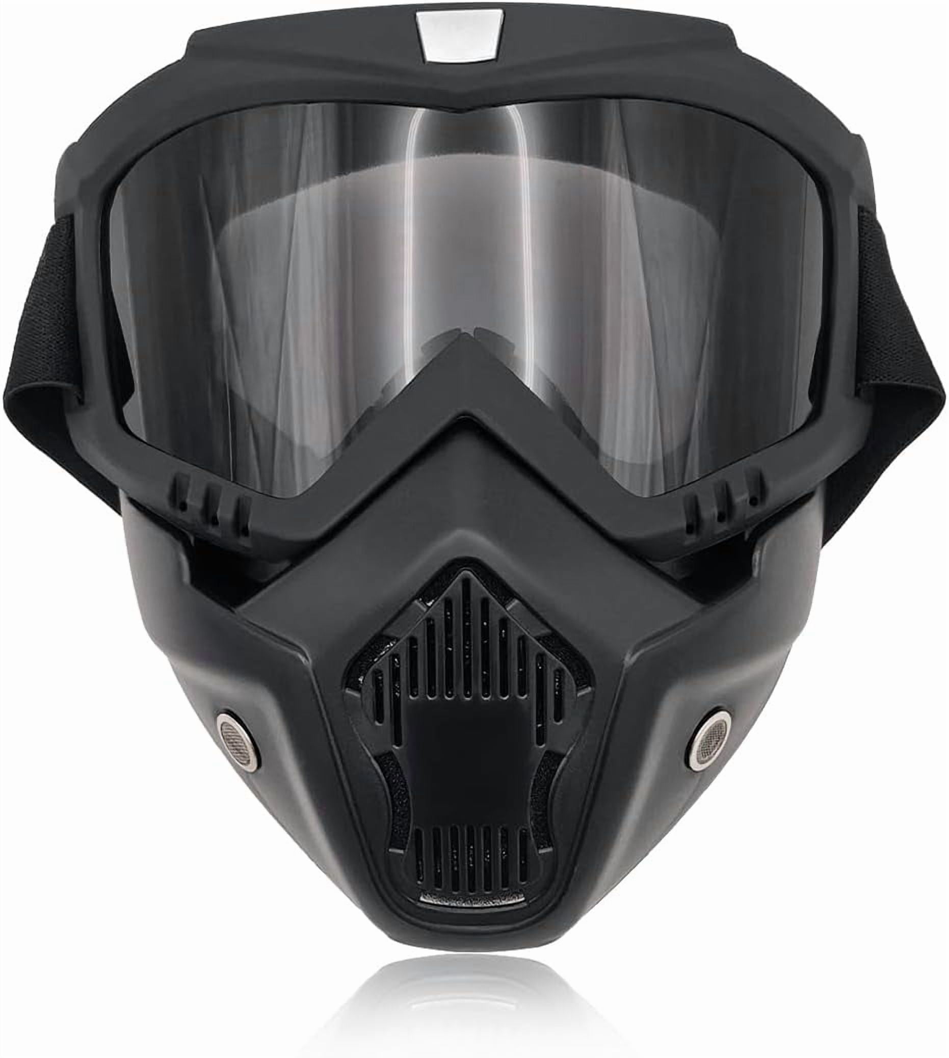 DEXIMRO Motorcycle Goggles, Windproof Dirt Bike Helmet Riding Goggles ...