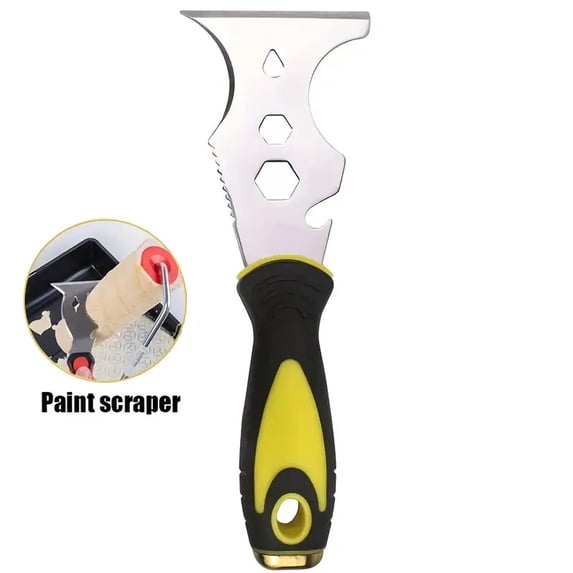 DEXIMRO 15 in 1 Stainless Steel Paint Scraper Tool, Putty Knife, Razor ...