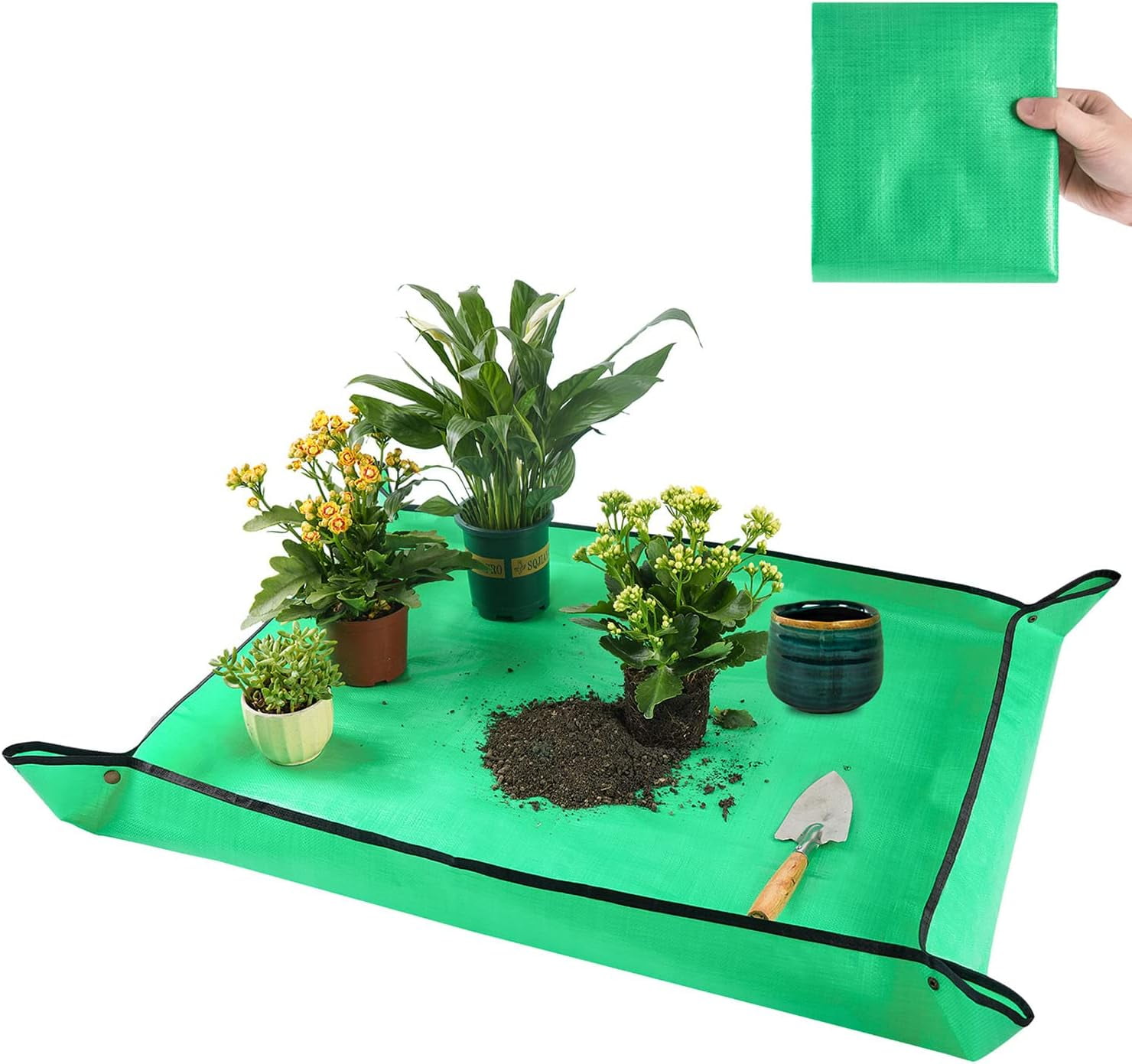 DEXING Extra Large Waterproof Potting Mat for Indoor Plant ...