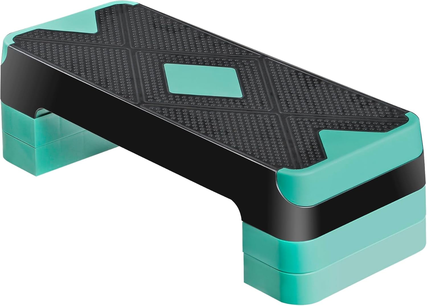 DEXS 26.5 Inch Aerobic Step Platform Adjustable Height with Stackable ...