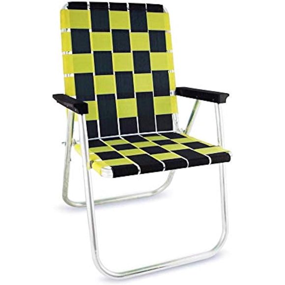 Aluminum Webbed Folding Lawn Chairs
