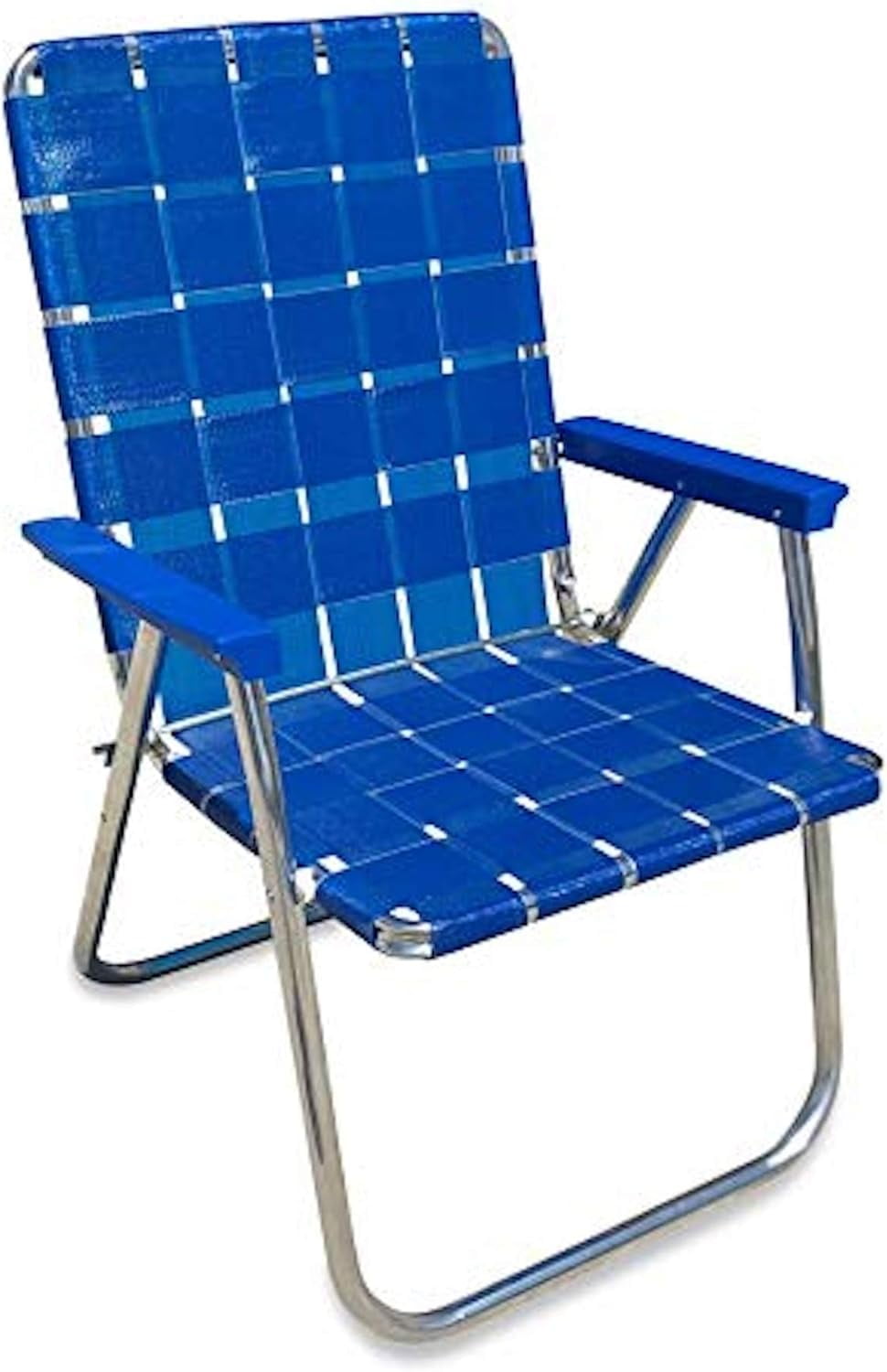DEXS | Folding Aluminum Webbed Chair for Camping, Sports, and Beach ...