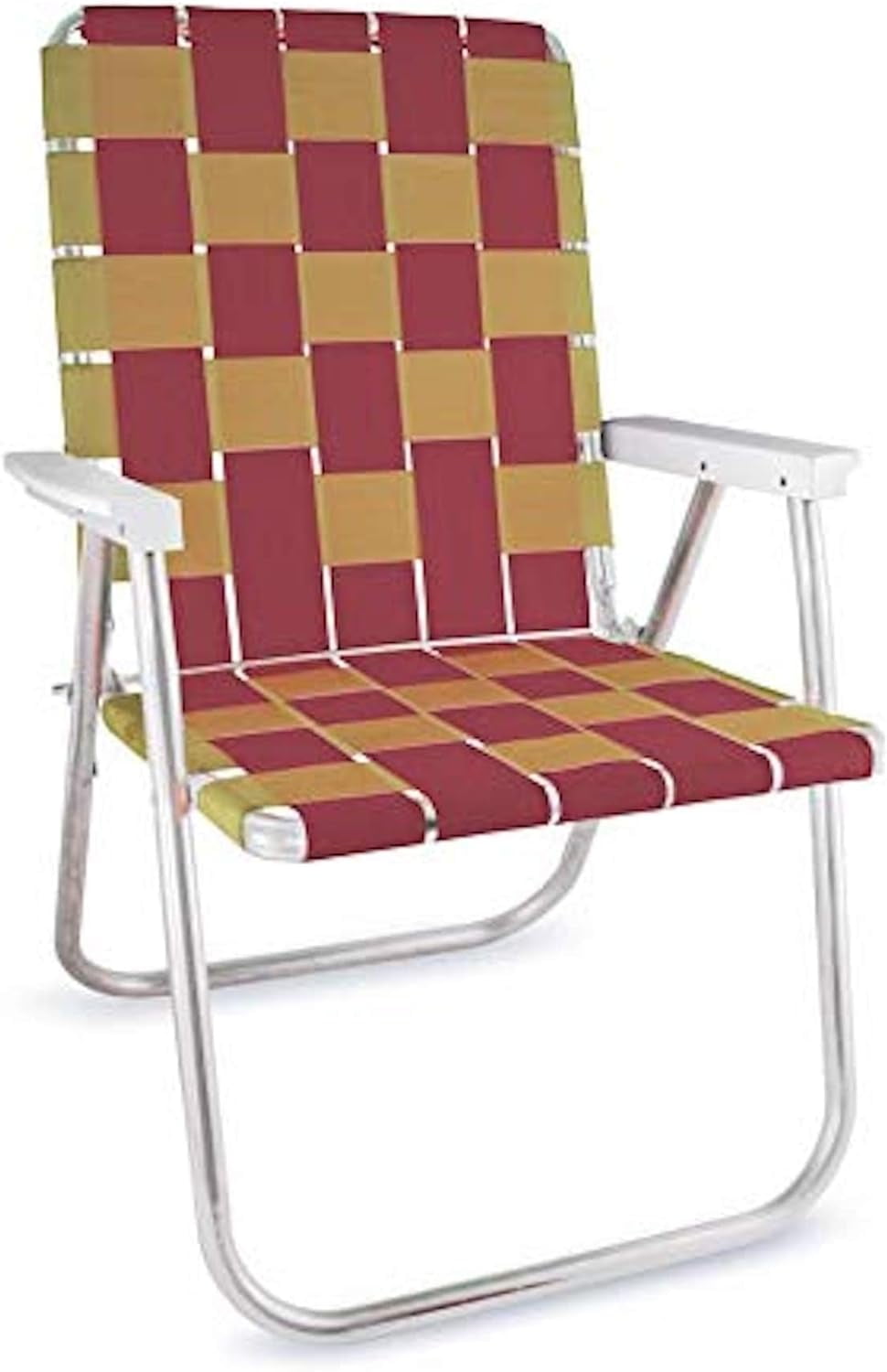 DEXS | Folding Aluminum Webbed Chair for Camping, Sports, and Beach ...