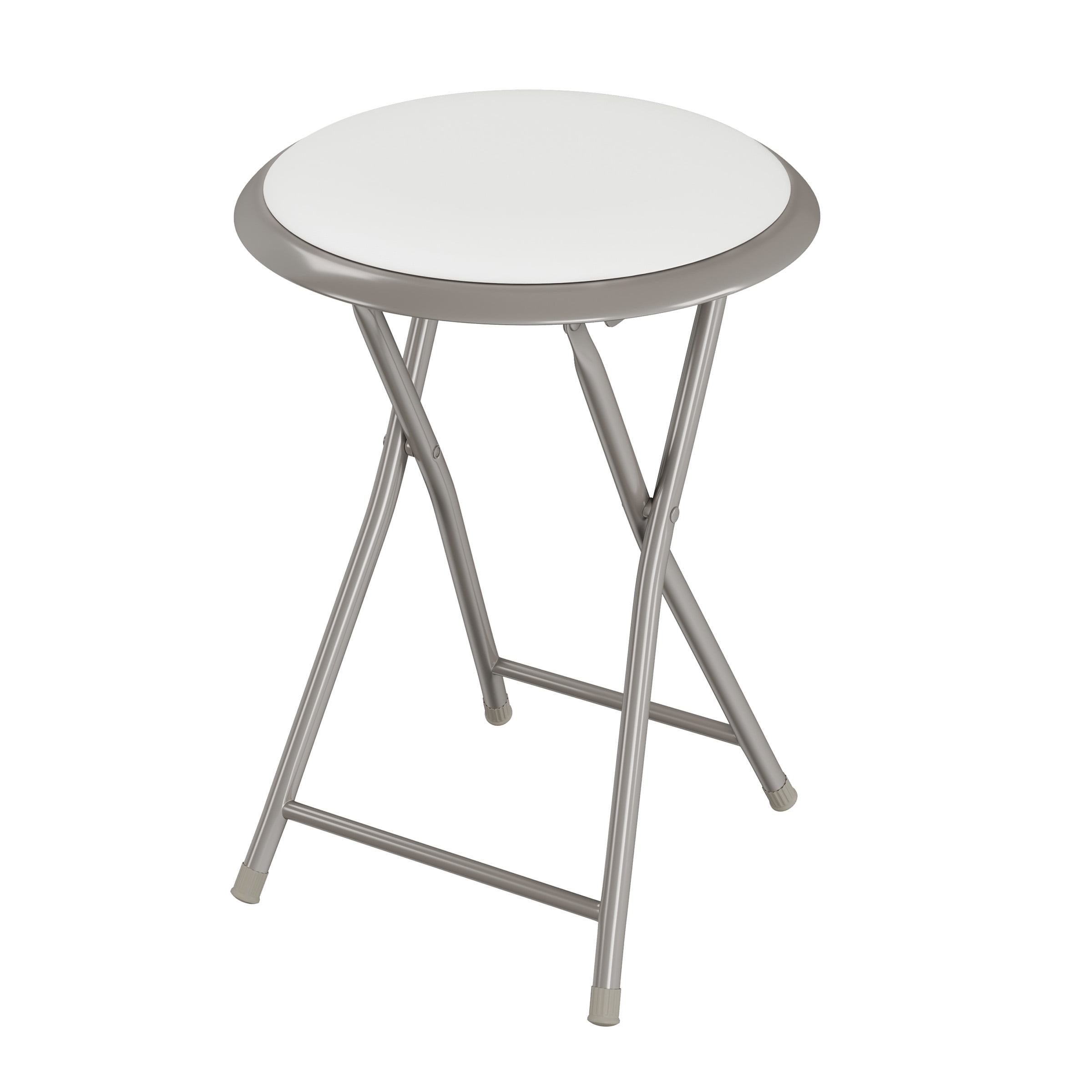 DEXS Folding Portable Bar Stool – 18" Counter Stool with Padded Cushion ...