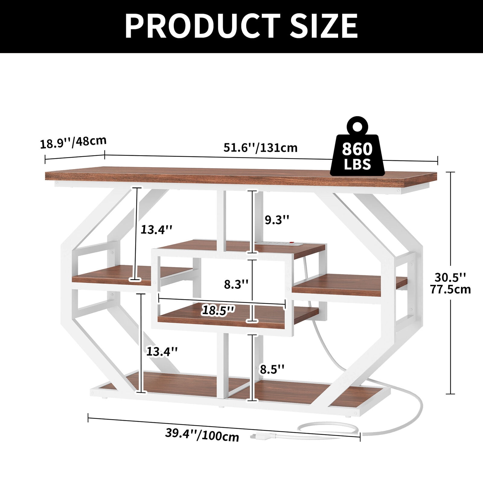 DEXS Metal Aquarium Display Stand for 55 - 75 Gallon Fish Tank, Ideal ...