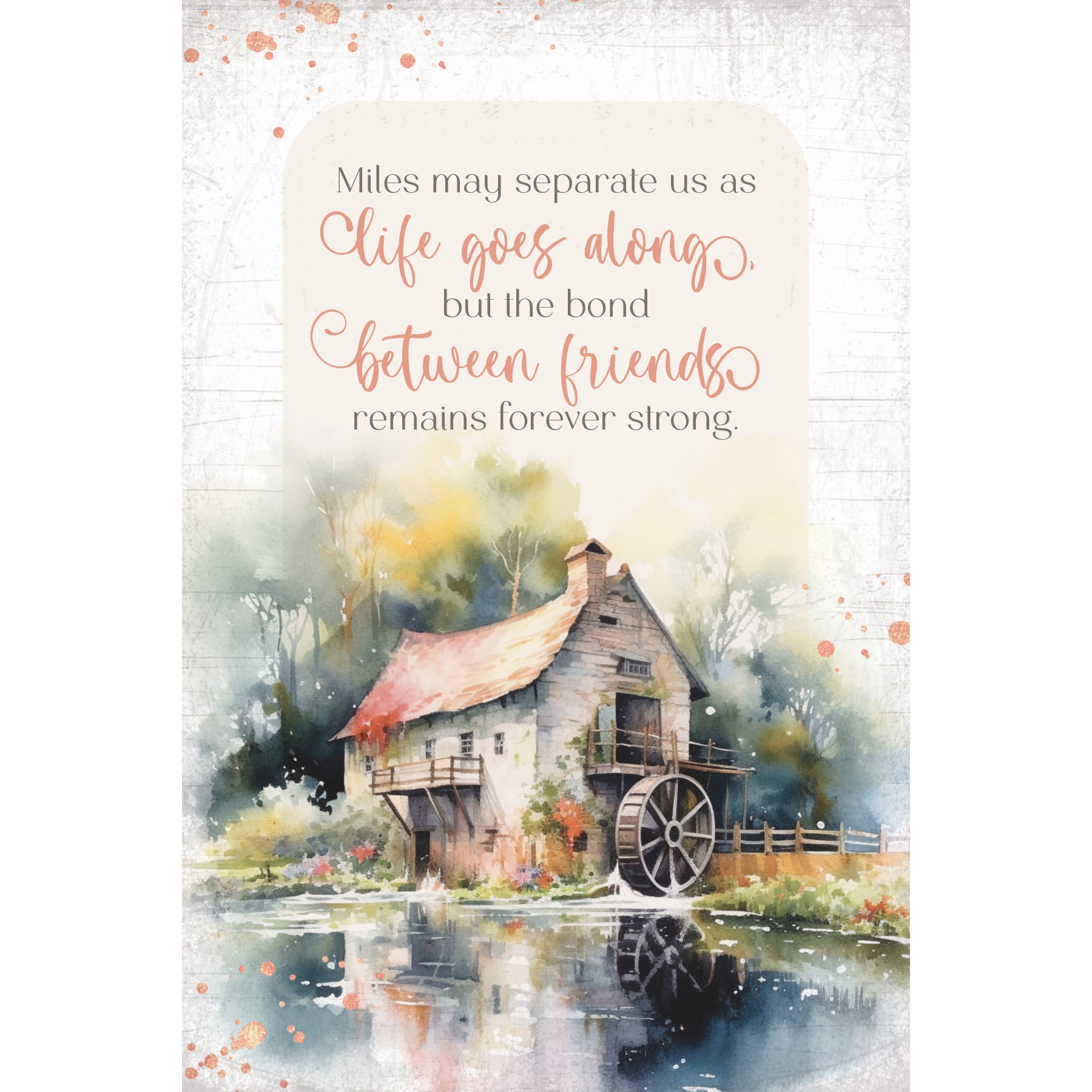 DEXSA Miles May..Friends Wood Frame Wall Plaque 4"x6" | Made in the USA ...