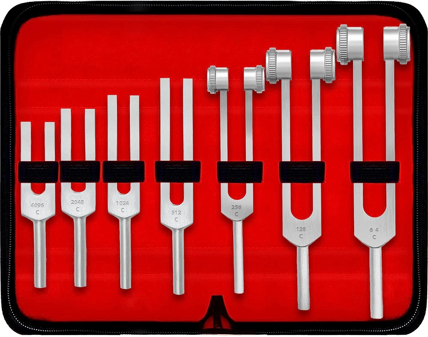 DEXSUR 7 Pcs Tuning Forks Set with Carrying Case - Walmart.com