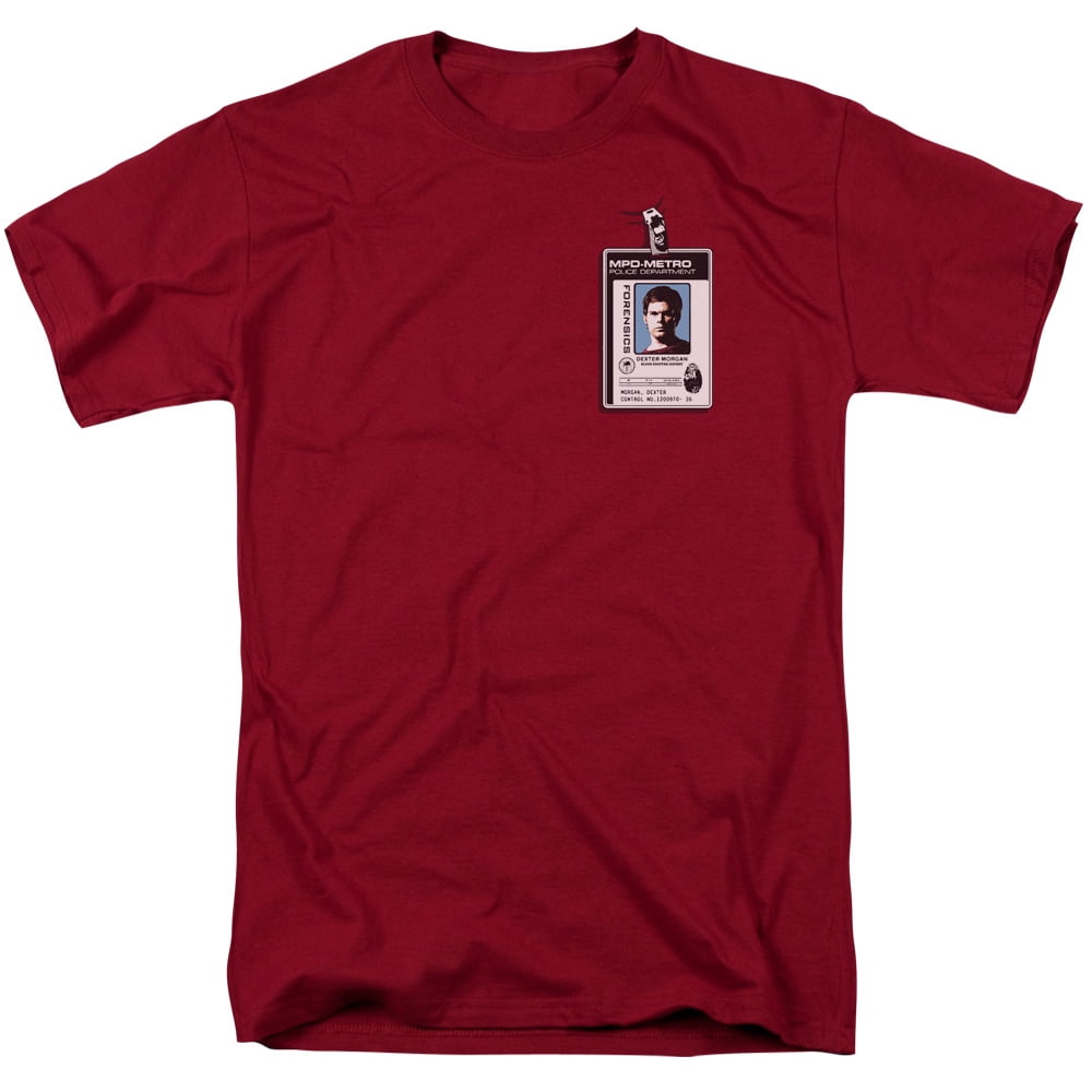 DEXTER/BADGE - S/S ADULT 18/1 - CARDINAL - XL - Walmart.com