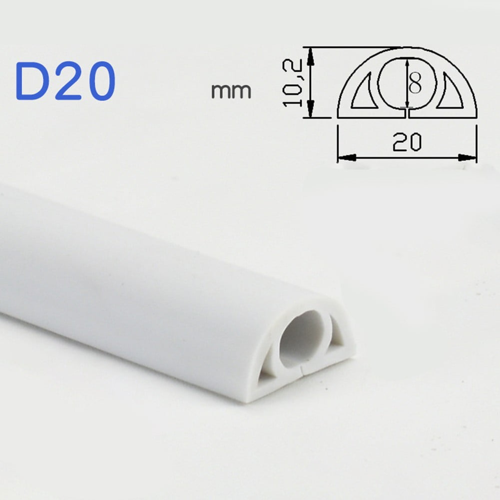 DEYISI 2M Pvc Rubber Wire Trough Floor Anti-Stepping And Pressure ...
