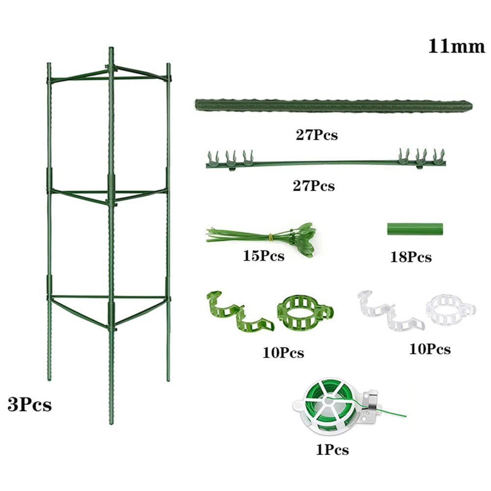 DEYISI 3*Stakefor Garden Tomato Cage Plant Growth Aid Plant Stem ...