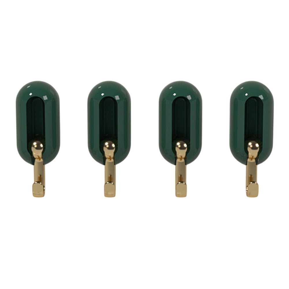 DEYISI 360° Rotating Wall Hooks Set Of 4 - Waterproof Space-Saving No ...