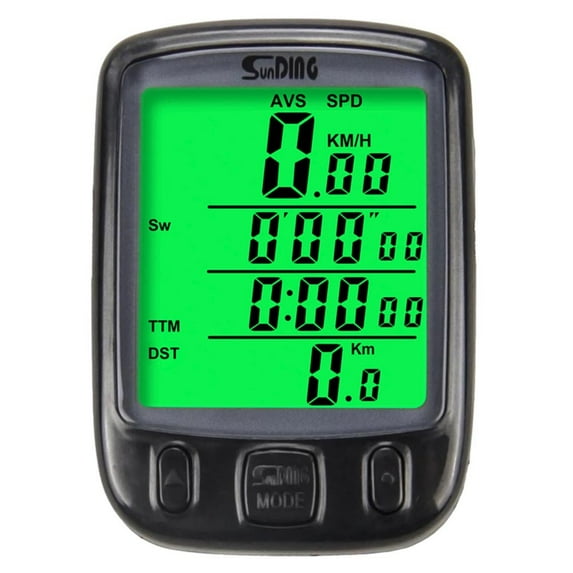 DEYISI 563A Bicycle Speedometer Cycle Digital Odometer Computer ...