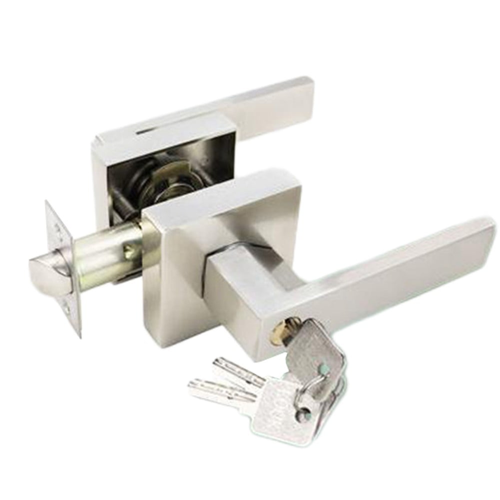 DEYISI Door Handle Square Door Lock Set With Key Door Knob For Internal ...