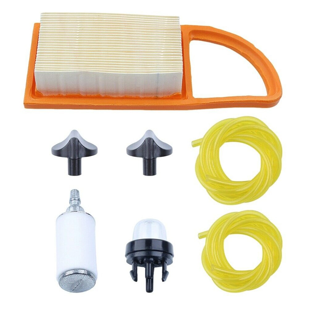 DEYISI For Stihl BR600 BR550 BR500 Carb Choke Knob Air Fuel Filter Line ...