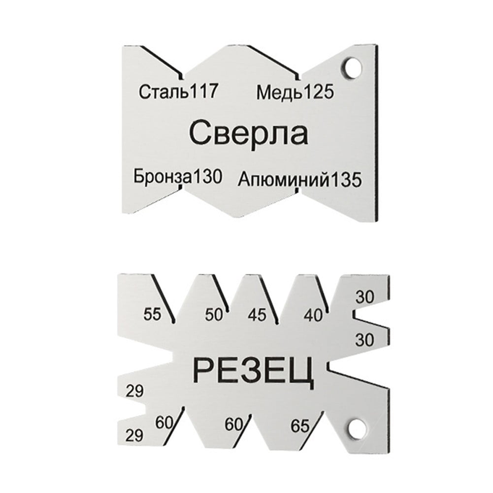 DEYISI Thread Cutting Gauge Stainless Steel Angle Arc Model Angle ...