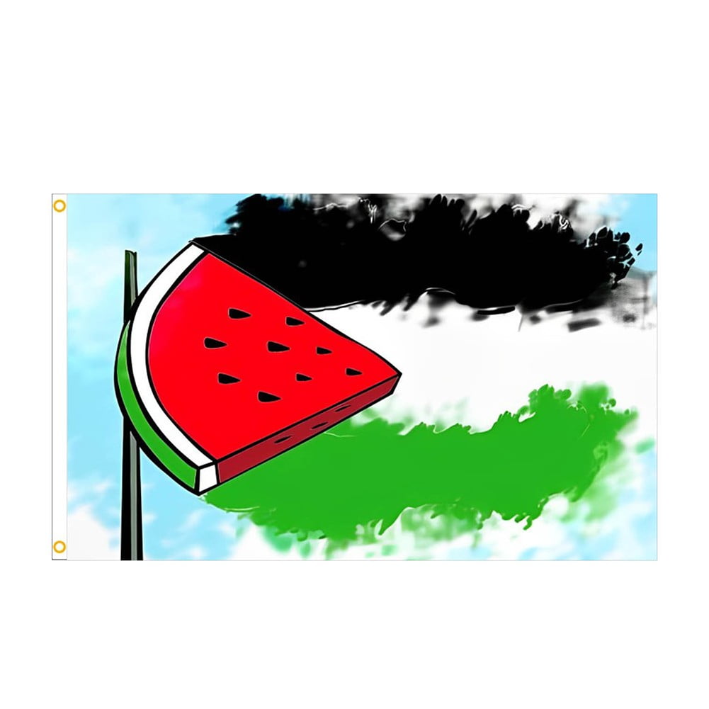 DEYISI Watermelon Flag 3X5 Ft - Premium Outdoor Fruit Flag with Black ...