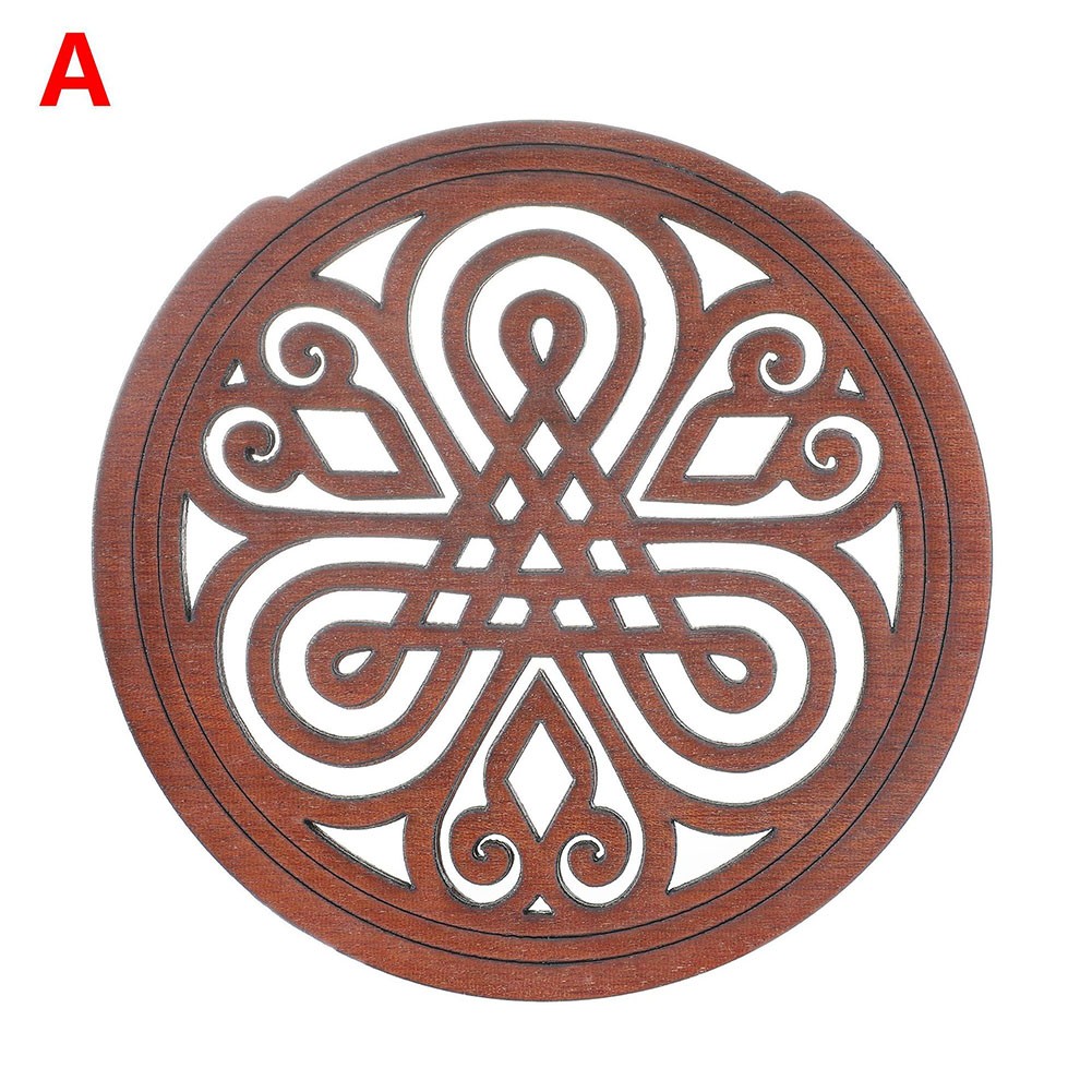DEYISI Wood Soundhole Cover Sound Buffer Soundhole Cover For 40/41 Inch ...