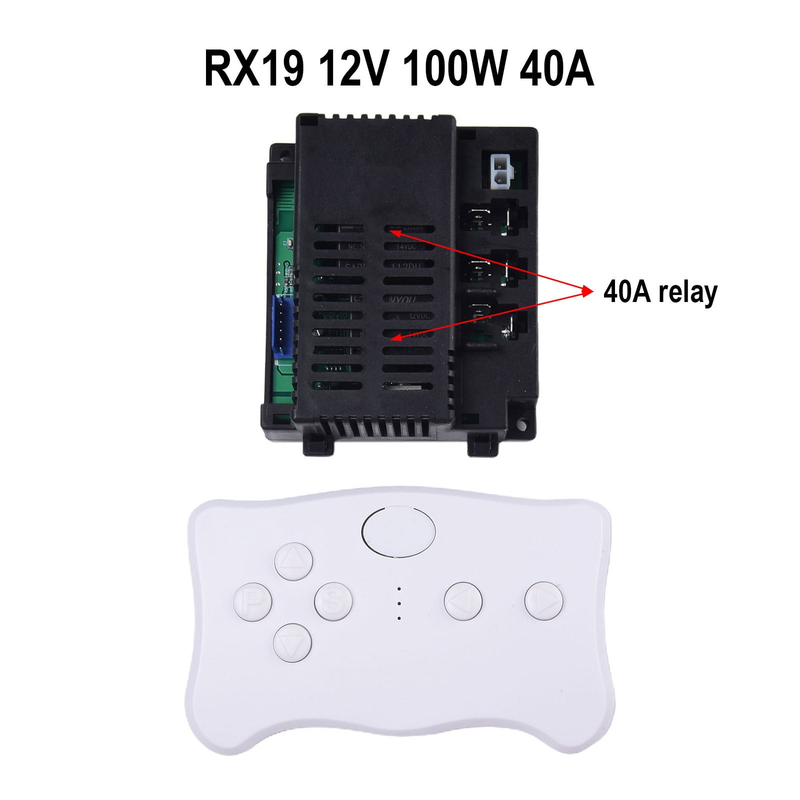 DEYISI weelye Control Box Receiver Remote Control Kids Electric Ride on ...