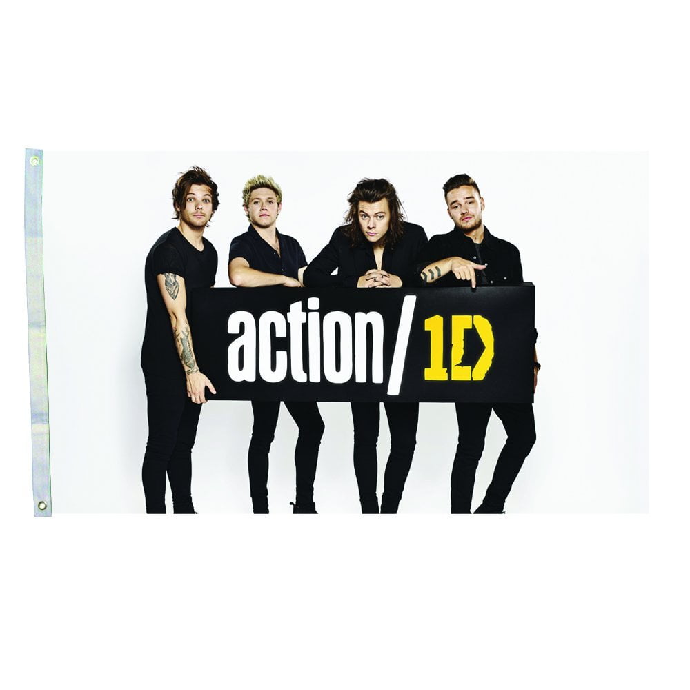 DEYOU 1D One Direction Music Band Flag 3x5 Feet Banner Flag - Walmart.com