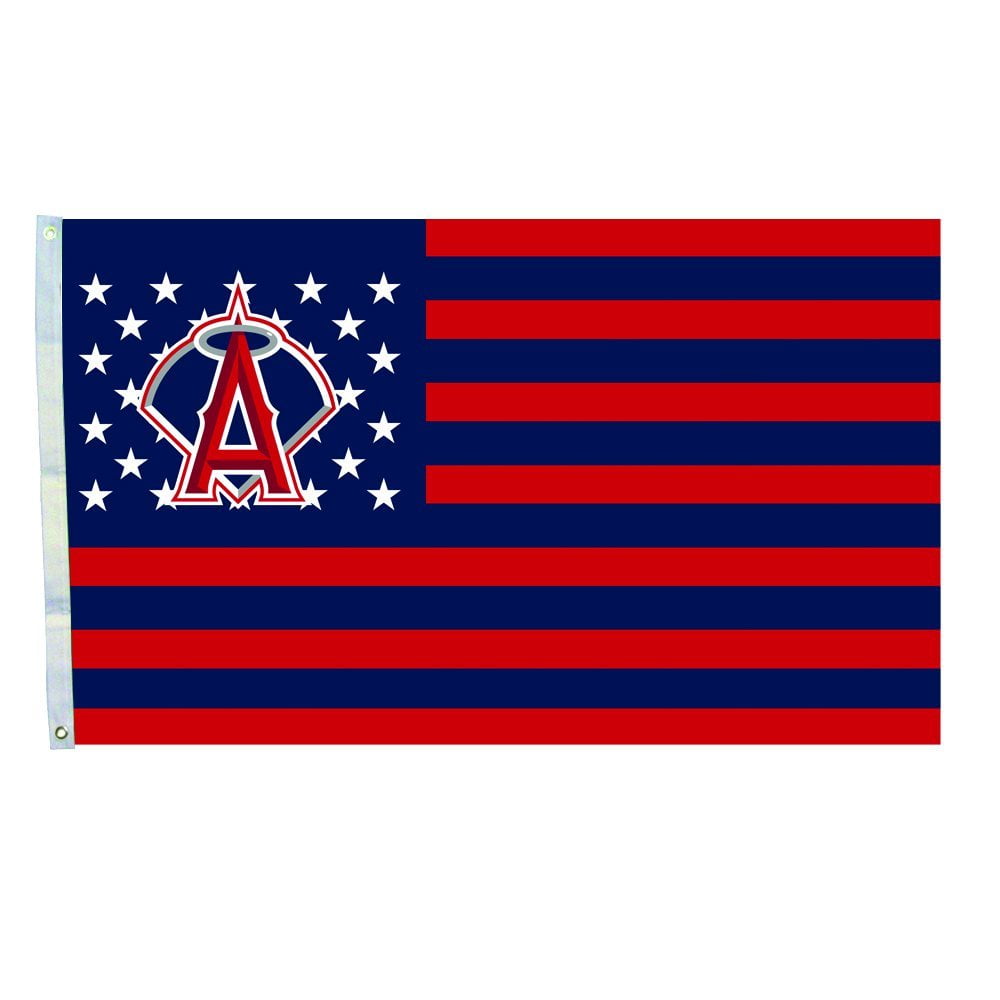 DEYOU Anaheim Angels Baseball US Stripe Flag 3x5 Feet Banner Flag ...