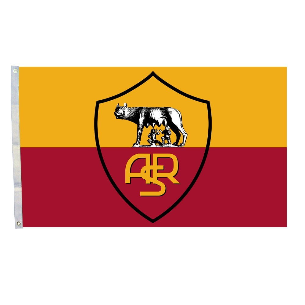 DEYOU Associazione Sportiva Roma Flag 3x5 Feet Banner Flag - Walmart.com
