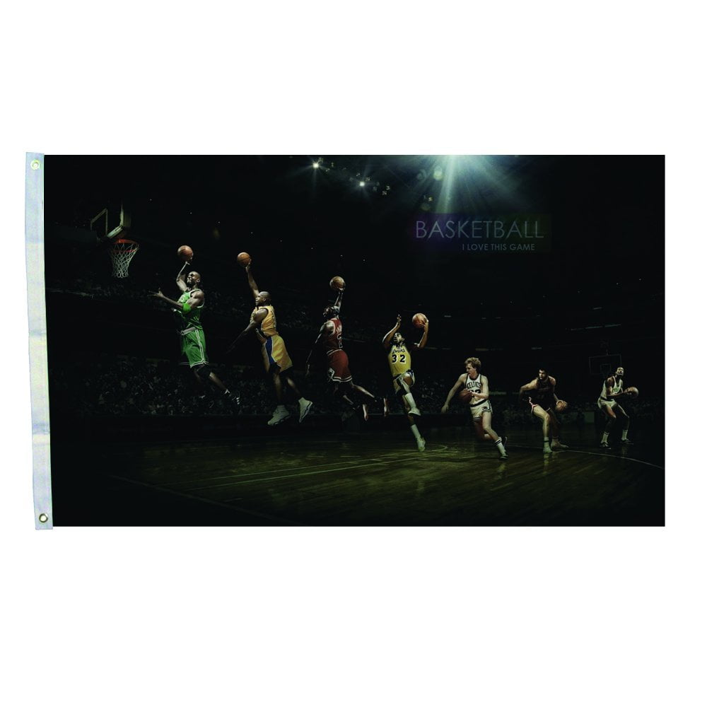 DEYOU Basketball Fan Sports Game Flag 3x5 Feet Banner Flag - Walmart.com