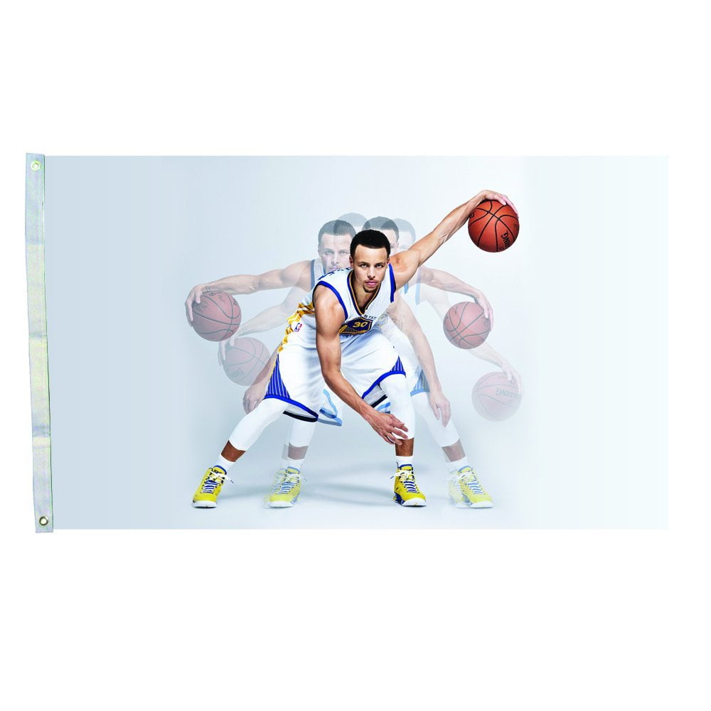 DEYOU Basketball Super Star Stephen Curry Flag 3x5 Feet Banner Flag ...