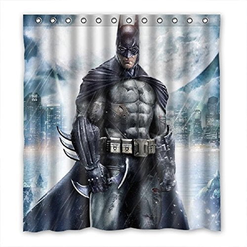 DEYOU Batman Shower Curtain Polyester Fabric Bathroom Shower Curtain ...